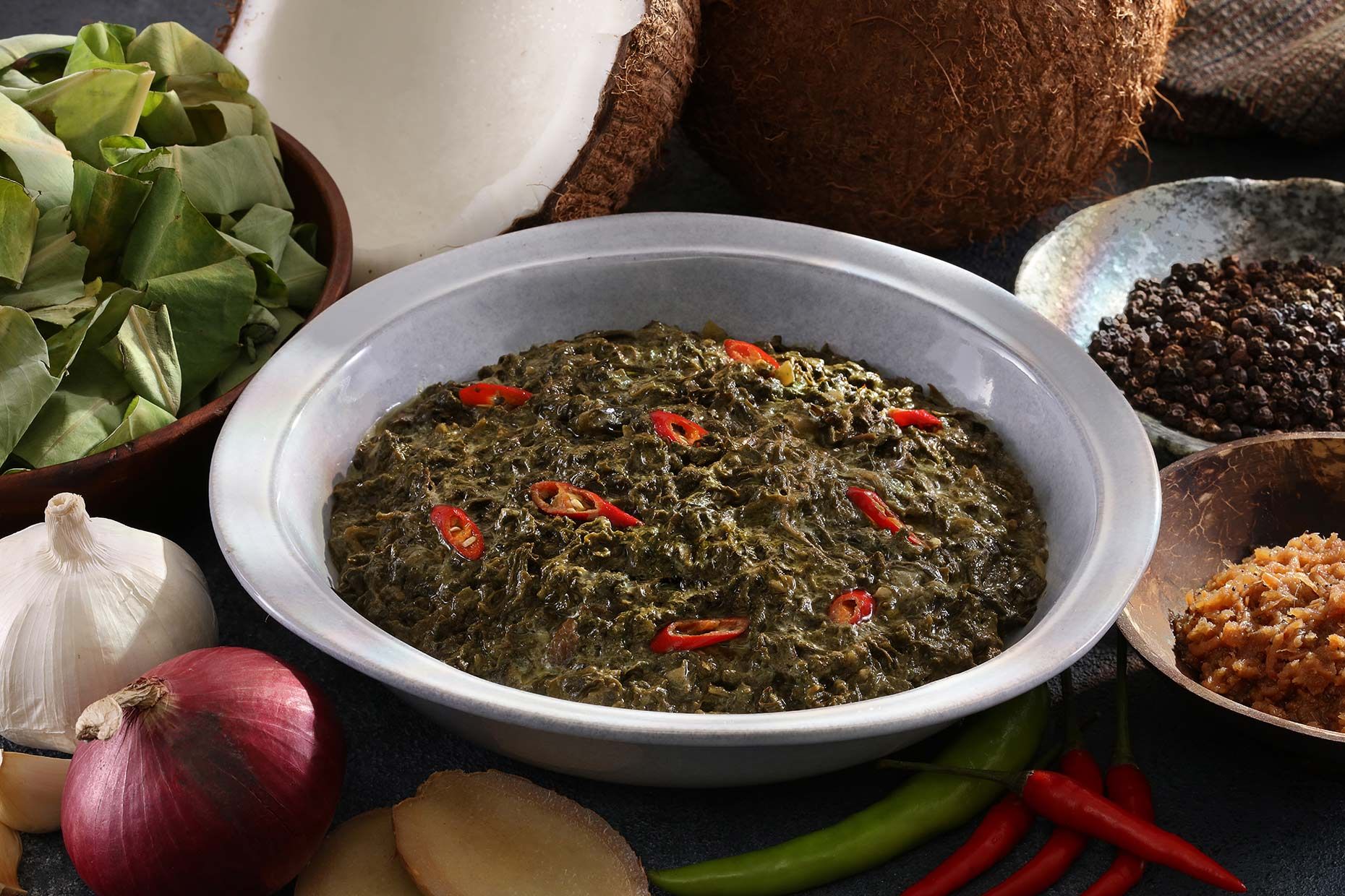 Laing: Deciphering the Coconut & Taro Leaf Dish - pinascuisine.com